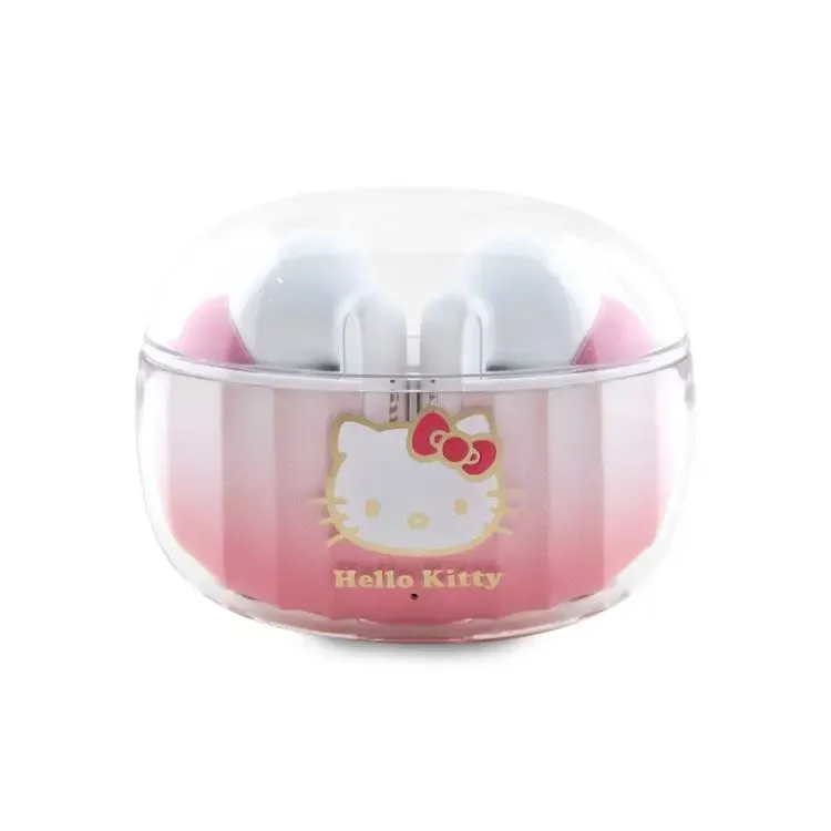 Hello Kitty True Wireless Earbuds Gradient Electroplating Logo – Pink ...